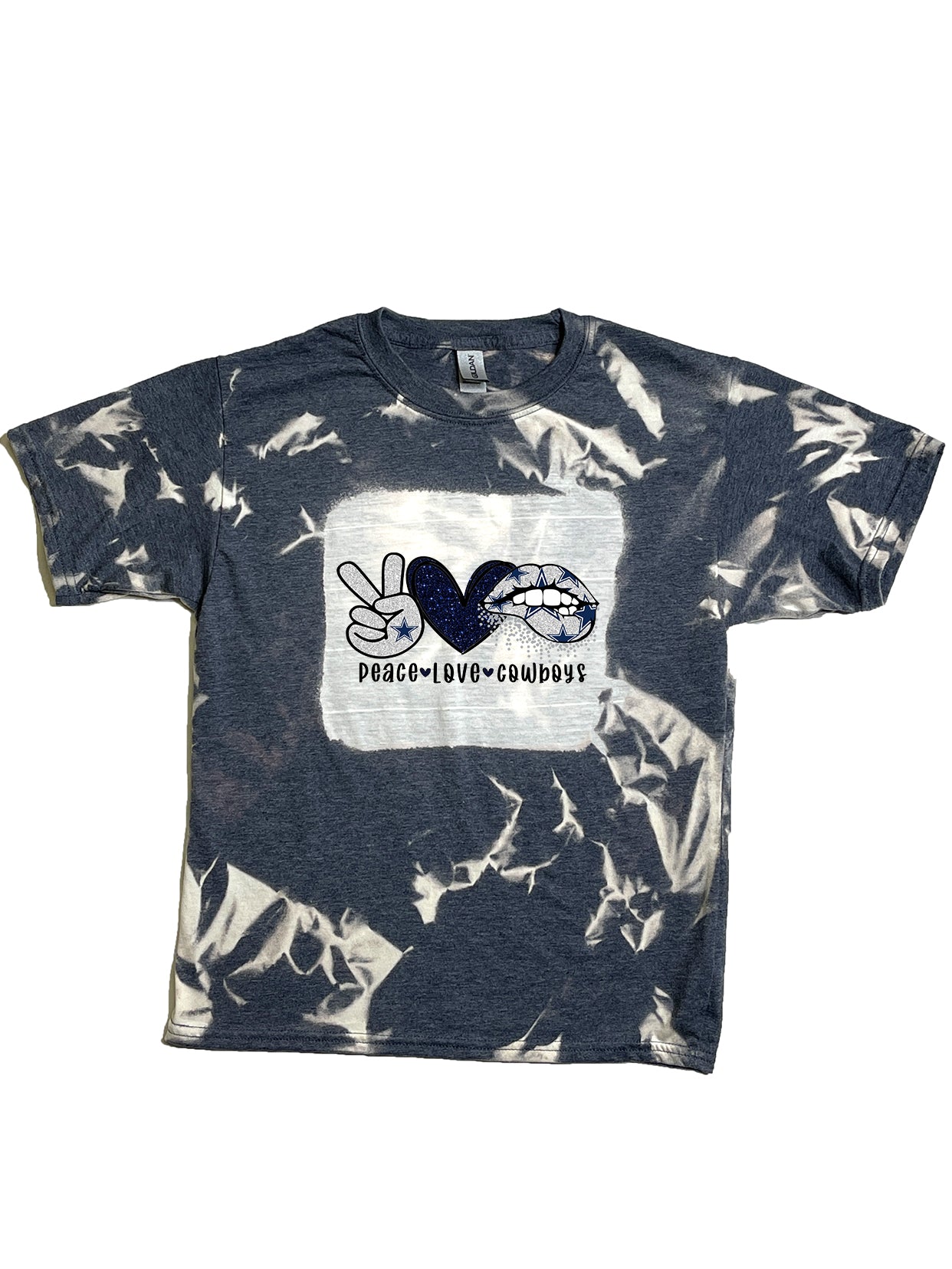 Acid Wash Peach, Love, Cowboys T-shirt - YOUTH – Addison Cowboys Merch
